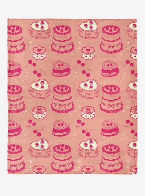 Valentine's Day Cakes 50x60" Silk Touch Throw Blanket | Hot Topic