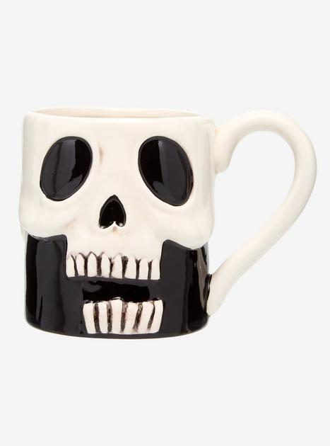 Skull Figural Mug | Hot Topic