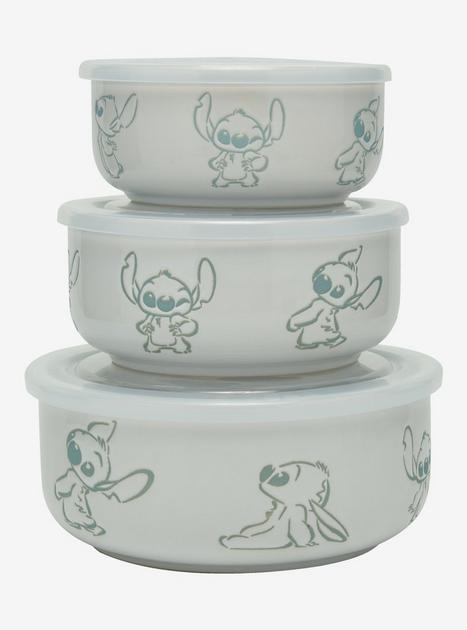 Disney Lilo & Stitch Posing Stitch Bowl and Lid Set | BoxLunch