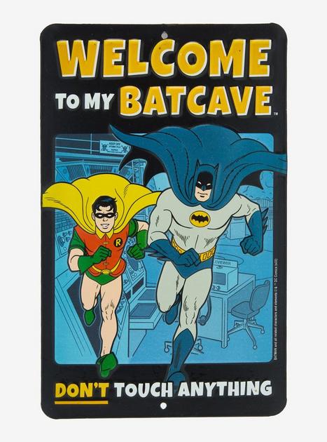 DC Comics Batman & Robin Batcave Wall Sign | BoxLunch