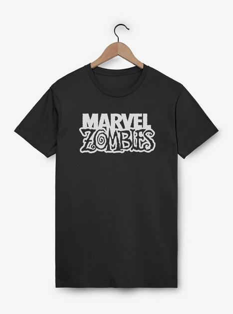 Marvel Zombies Logo T-Shirt - BLACK | BoxLunch