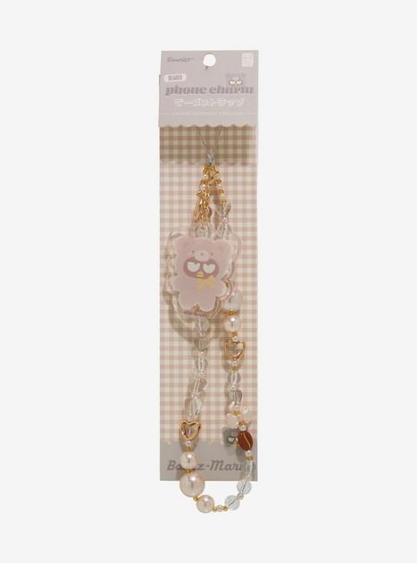 Badtz-Maru Latte Bear Beaded Phone Charm | Hot Topic