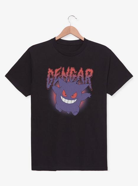 Pokemon Gengar Poison Type T-Shirt - BLACK | BoxLunch