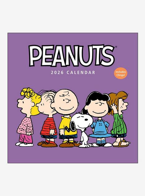 Peanuts 2026 Wall Calendar | BoxLunch