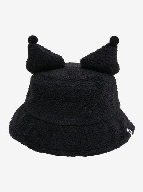 Kuromi 3D Ears Sherpa Hat | Hot Topic