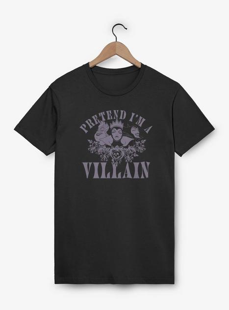 Disney Villains Pretend I'm A Villain T-Shirt - BLACK | BoxLunch