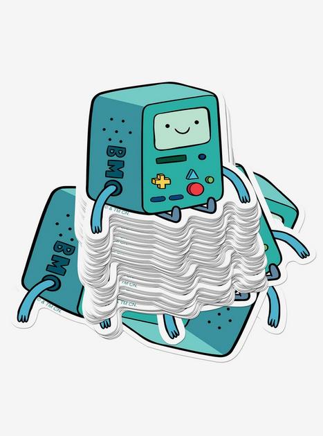 Adventure Time BMO Miscellaneous 100ct Sticker Pack | BoxLunch