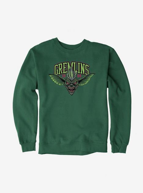 Gremlins Stripe 1984 Sweatshirt - GREEN | Hot Topic
