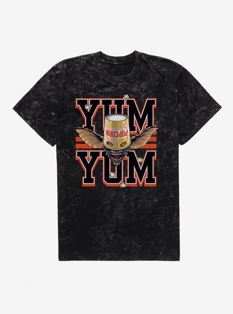 Gremlins Yum Yum Popcorn Mineral Wash T-Shirt - BLACK | Hot Topic