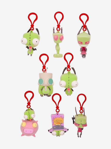 Invader Zim Blind Bag Flocked Figural Bag Clip | BoxLunch