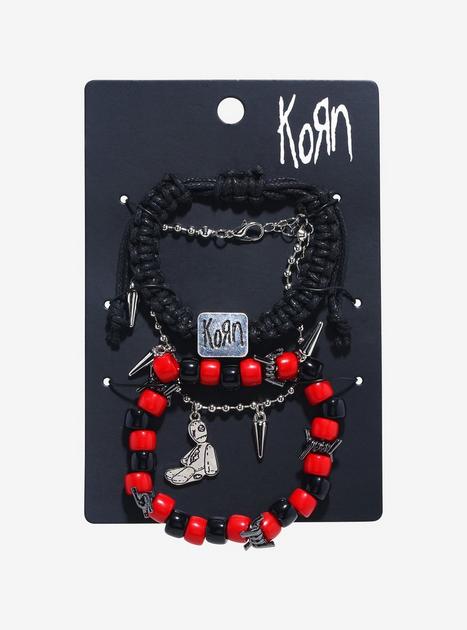 Korn Bracelet Set | Hot Topic