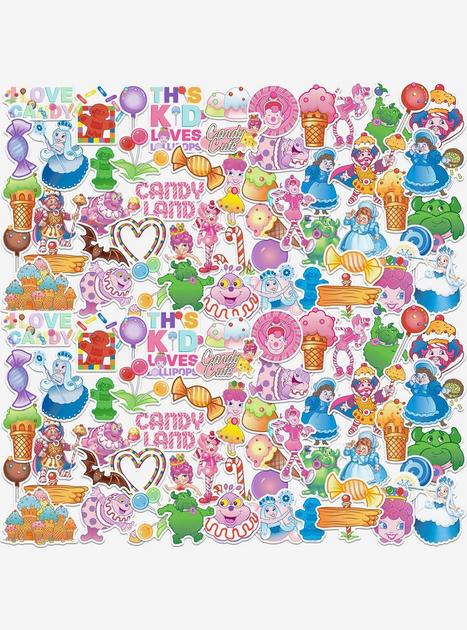 Candy Land Miscellaneous 100ct Sticker Pack | Hot Topic