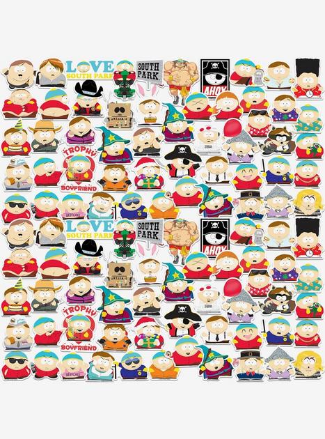 South Park Cartman Miscellaneous 100ct Sticker Pack | Hot Topic