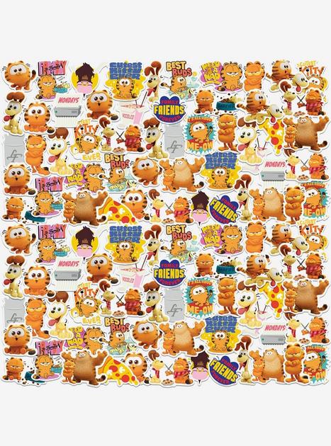 Garfield Variety 100ct Sticker Pack | Hot Topic