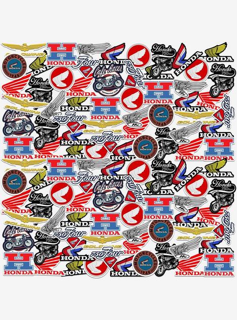 Honda Powersports Miscellaneous 100ct Sticker Pack | Hot Topic