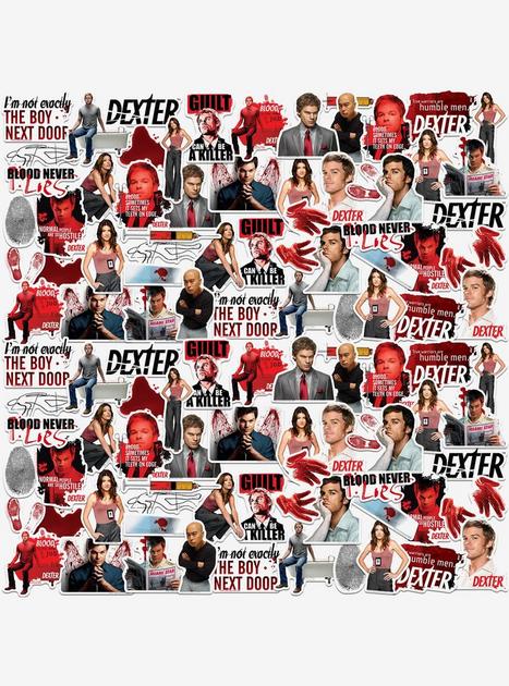 Dexter Miscellaneous 100ct Sticker Pack | Hot Topic