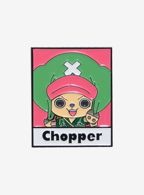 One Piece Chopper Square Name Enamel Pin | Hot Topic