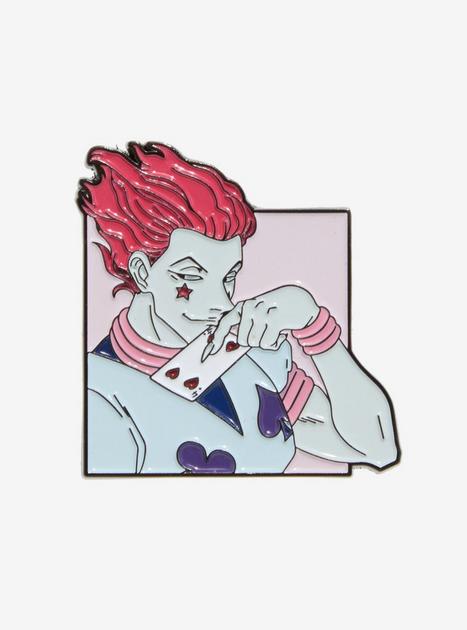 Hunter X Hunter Hisoka Square Enamel Pin | Hot Topic
