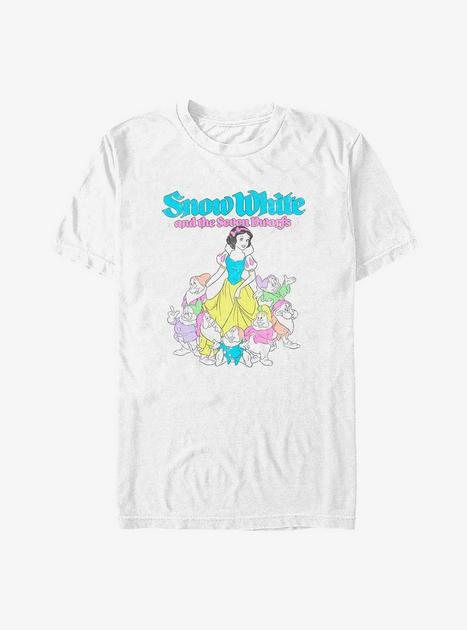 Disney Princesses Neon Snow White T-Shirt - WHITE | Hot Topic