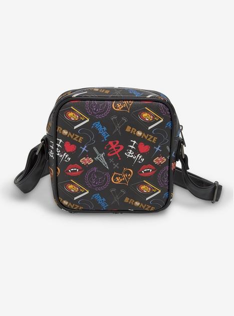Loungefly Buffy The Vampire Slayer Icons Crossbody Bag | Hot Topic