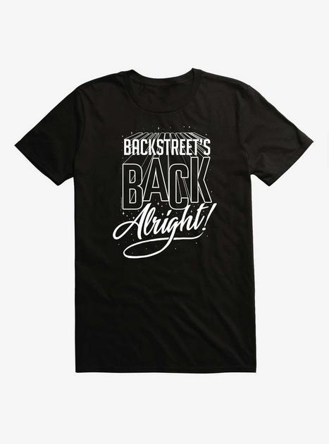 Backstreet Boys Backstreets Back Alright T-Shirt - BLACK | Hot Topic
