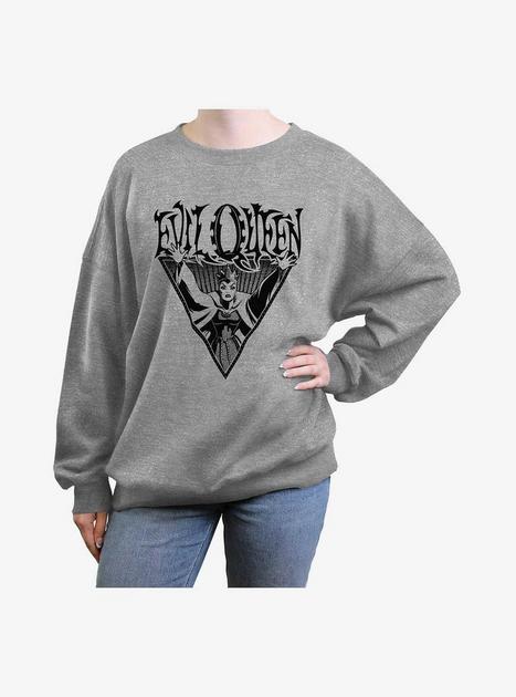 Disney Villains Evil Queen Enchanted Girls Oversized Sweatshirt - GREY ...