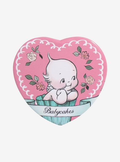 Kewpie Babycakes Heart 3 Inch Button | Hot Topic