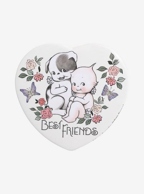 Kewpie Dog Best Friends Heart 3 Inch Button | Hot Topic