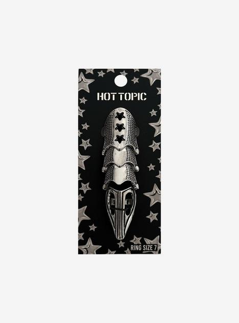 Black Star Armor Ring | Hot Topic