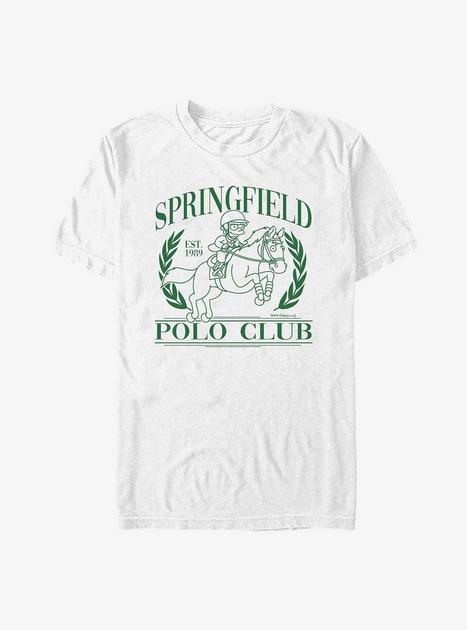 The Simpsons Polo Club T-Shirt - WHITE | Hot Topic