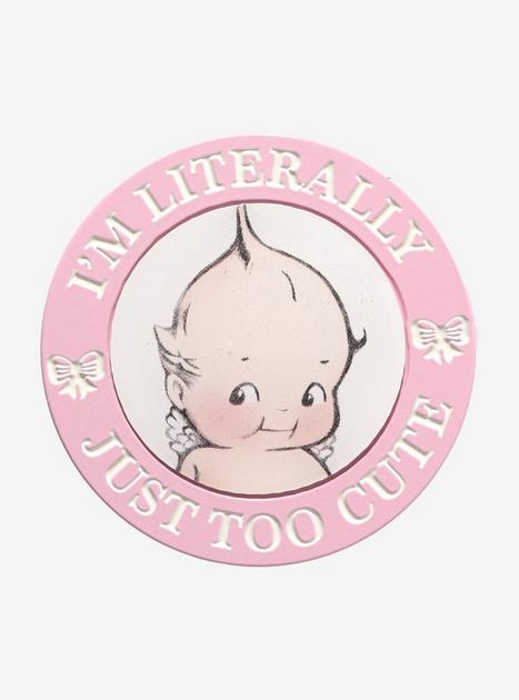 Kewpie Too Cute Circle Enamel Pin | Hot Topic