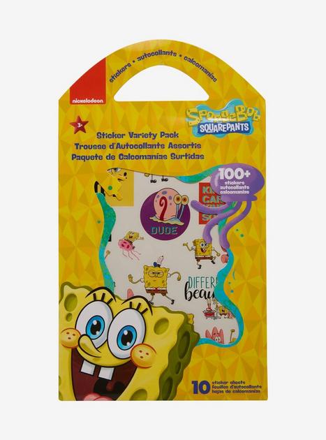 SpongeBob SquarePants Characters Sticker Pack | Hot Topic