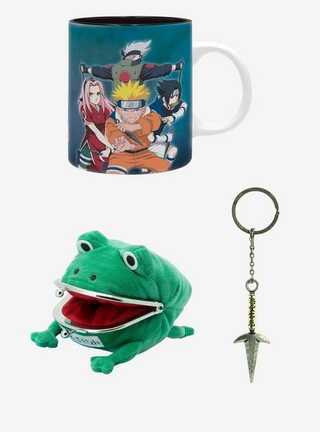 Naruto Shippuden Coin Purse Mug & Keychain Bundle | Hot Topic