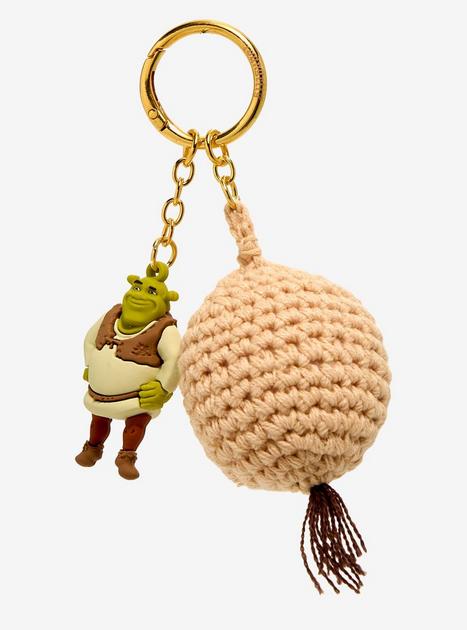 Loungefly DreamWorks Shrek Onion & Shrek Multi-Charm Keychain ...