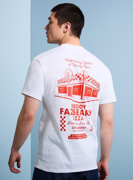 Five Nights at Freddy's Fazbear's Pizza Logo T-Shirt - BoxLunch ...