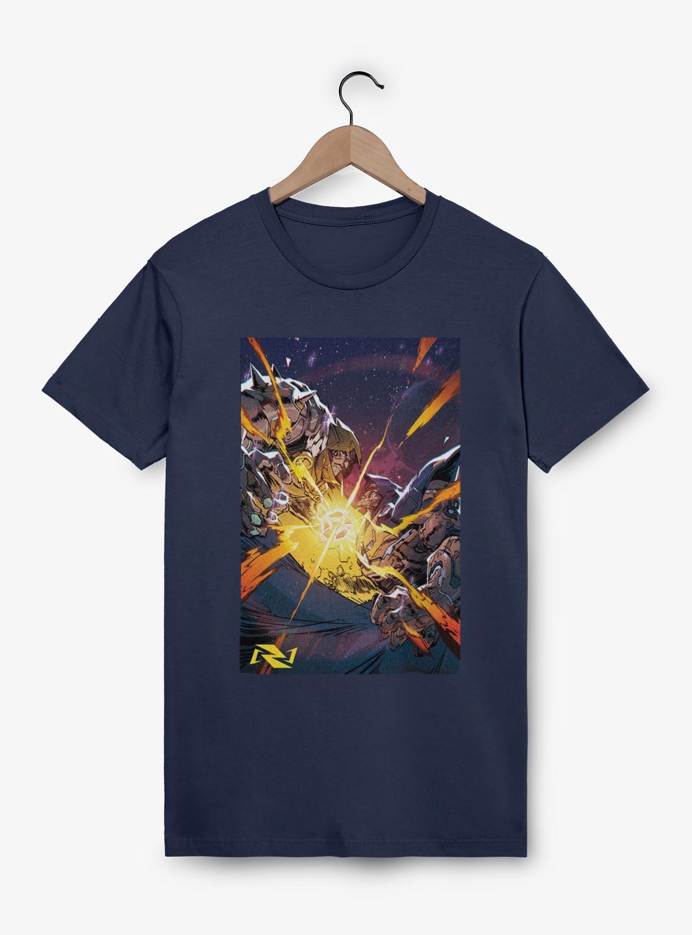 Marvel Rivals Final Fight T-Shirt - BLUE | BoxLunch