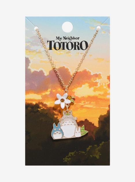 Studio Ghibli® My Neighbor Totoro Floral Totoros Charm Necklace ...