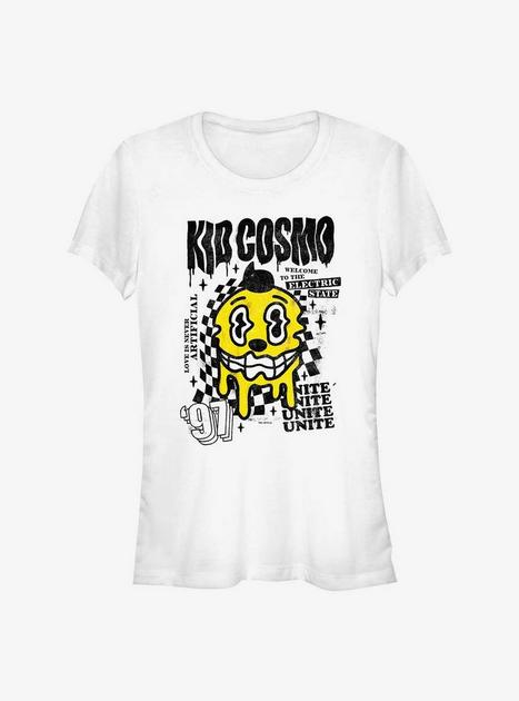 Electric State Cosmo Drip Girls T-Shirt - WHITE | Hot Topic