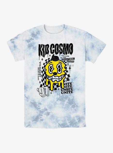 Electric State Cosmo Drip Tie-Dye T-Shirt - MULTI | Hot Topic