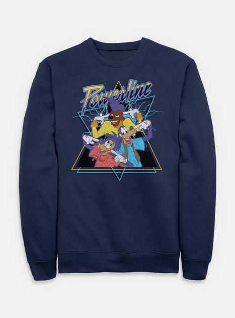 Disney Goofy Powerline Goof GroupSweatshirt - BLUE | BoxLunch