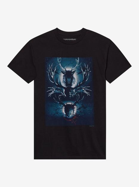 Hannibal Stag Heads T-Shirt | Hot Topic