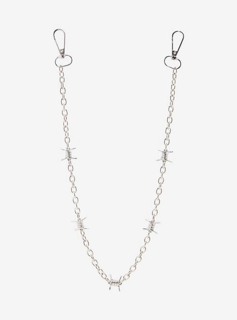 Barbed Wire 20 Inch Wallet Chain | Hot Topic