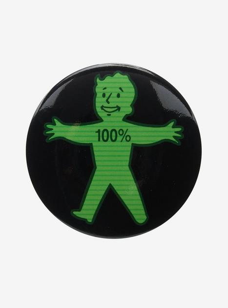 Fallout Vault Boy VATS 3 Inch Button | Hot Topic