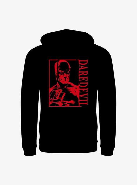 Marvel Daredevil Portrait Hoodie - BLACK | Hot Topic