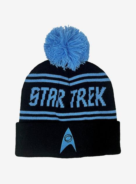 Star Trek Science Acrylic Knit Beanie With Pom | BoxLunch