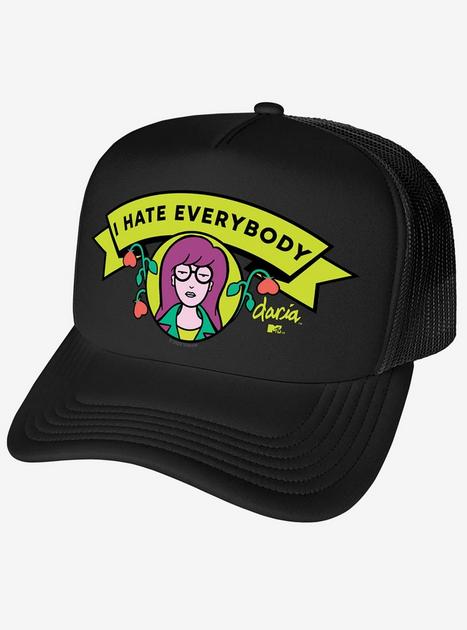 Daria I Hate Everybody Foam Trucker Hat | Hot Topic
