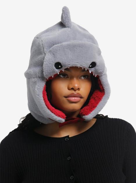 Shark Figural Trapper Hat | Hot Topic