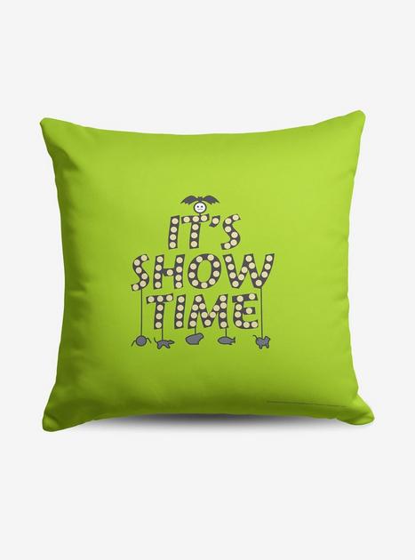 Beetlejuice It's Showtime Throw Pillow | BoxLunch