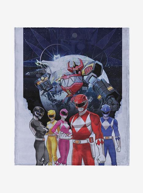 Mighty Morphin Power Rangers 40x50" Silk Touch Throw Blanket | Hot Topic