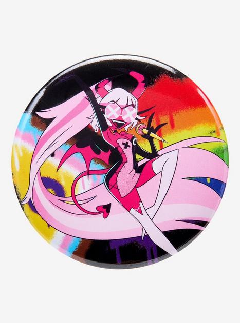 Helluva Boss Verosika Pride Button Hot Topic Exclusive | Hot Topic